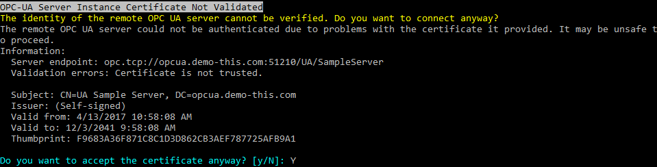 Examples Opc Ua Interaction Accept Instance Certificate